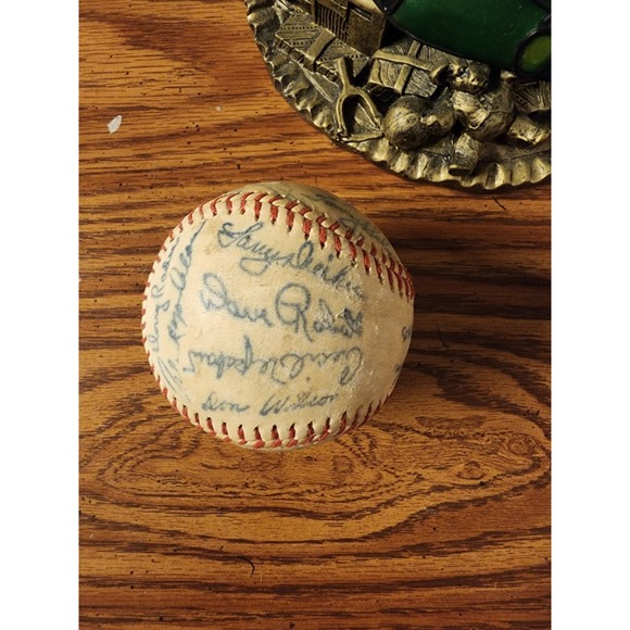 Art | Vintage 196s Houston Astros Team Autographed Facsimile ...